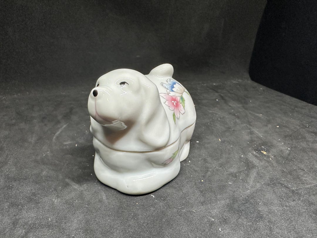 Heritage House Collectible Music Box Puppy - Etsy