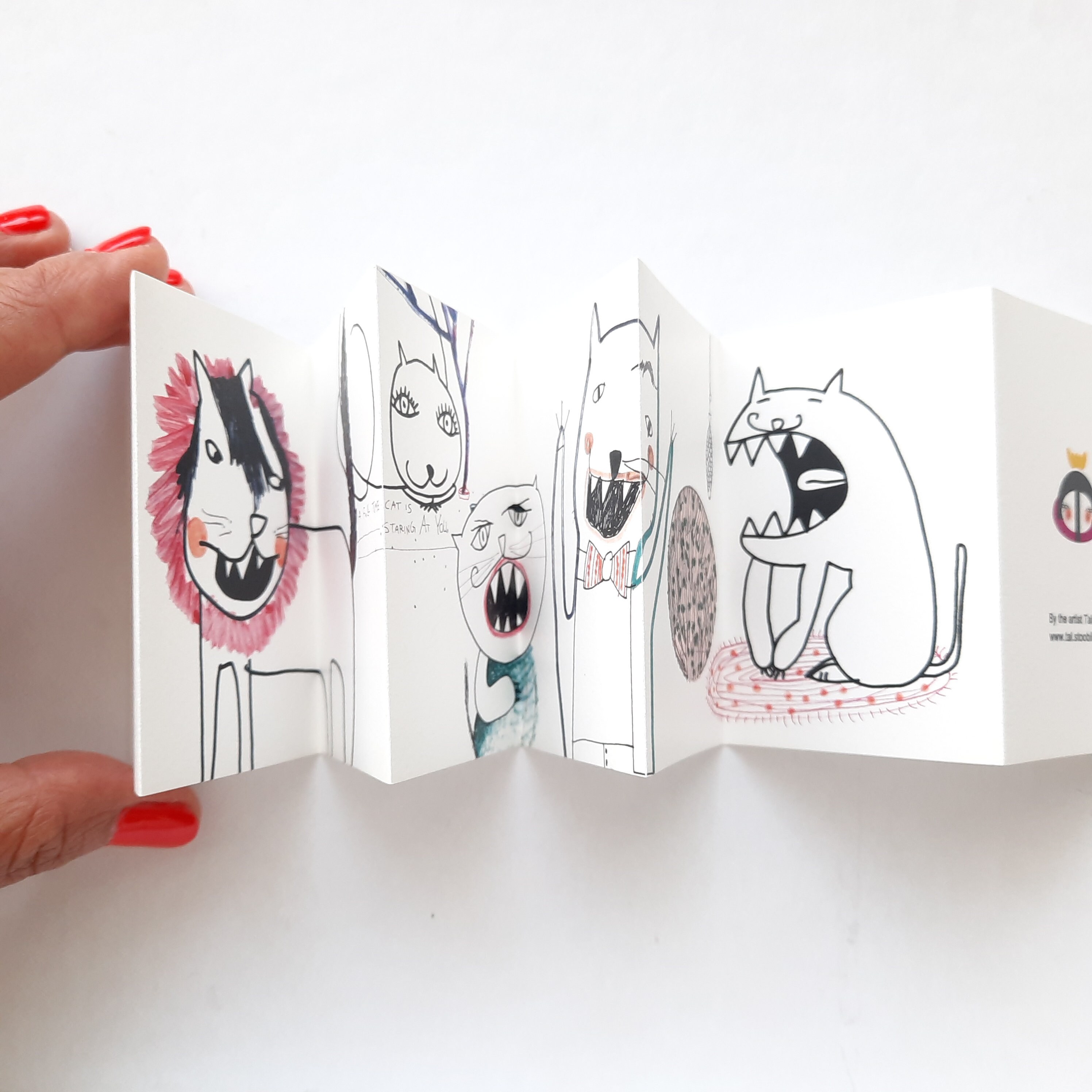 Mini Zine Art Zines Cats Zine Art A Full Time Cat 3 Cat - Etsy