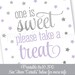 One is Sweet Take A Treat, Printable Twinkle Little Star Girl First ...