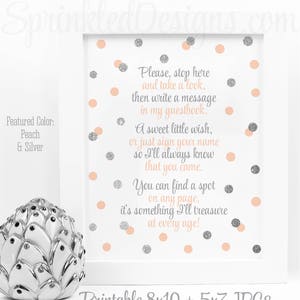 Guest Book Sign 1st Birthday Guest Book Sign Girl Baby | Etsy