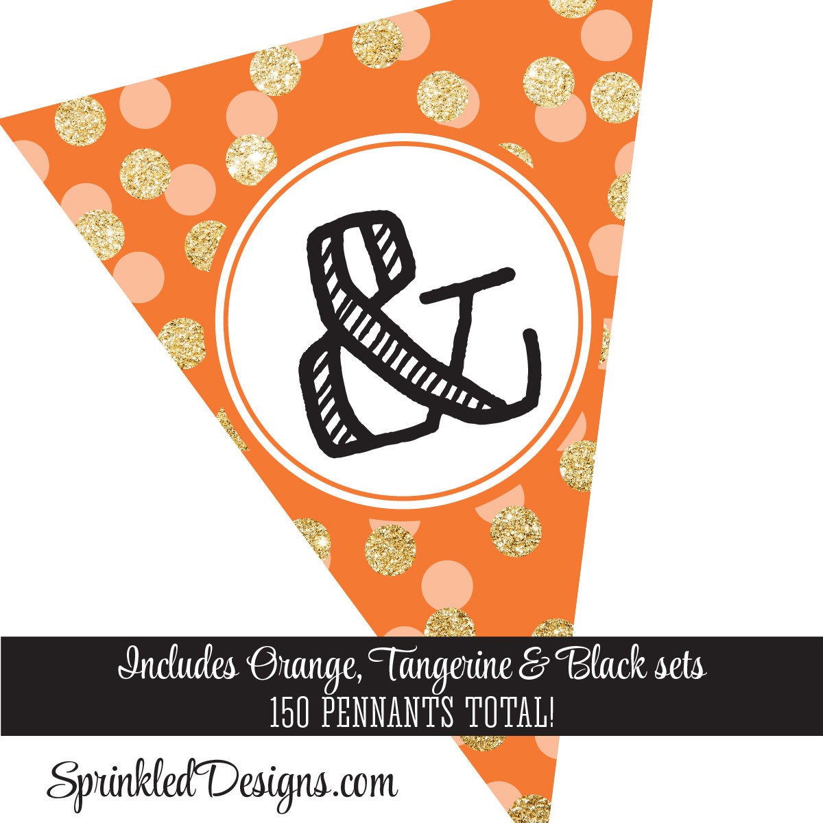 Printable Halloween Pennant Banner FULL ALPHABET Custom Eat | Etsy