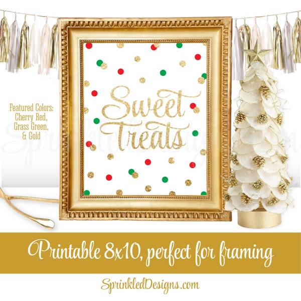 Christmas Dessert Table Sign - Etsy