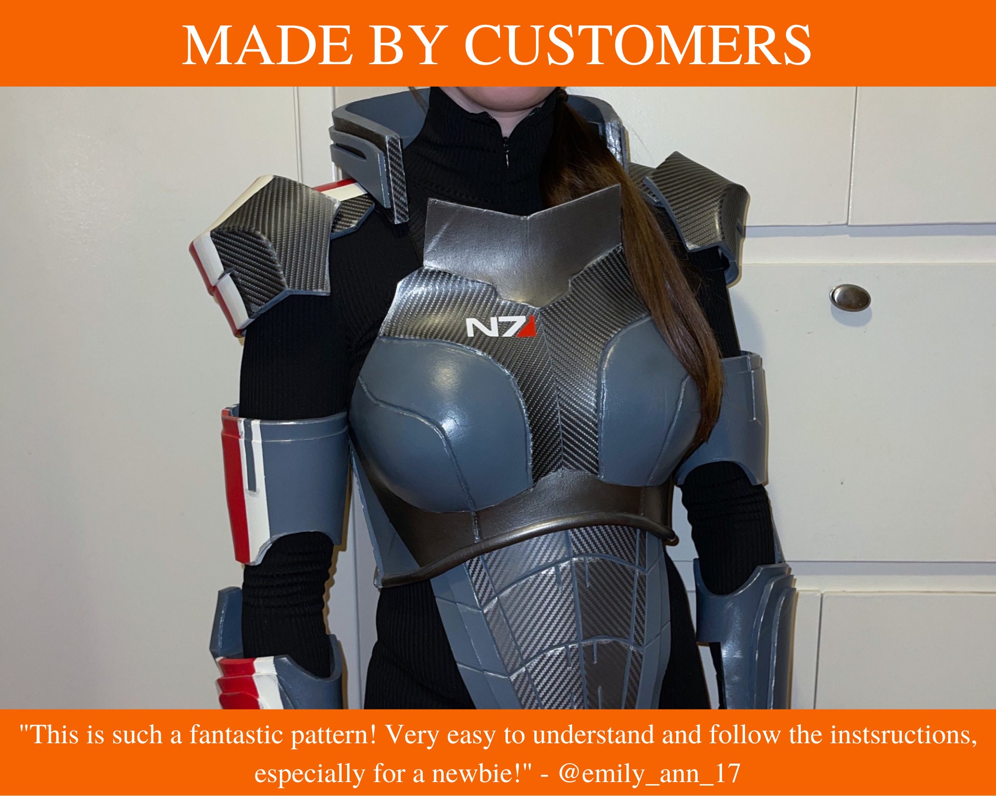 Cosplay Breastplate Armor Pattern