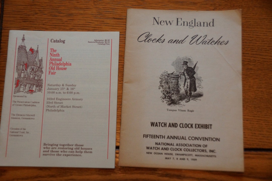 Vintage Antique Show Pamphlets - Etsy