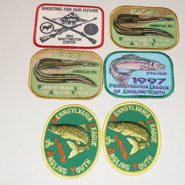Fishing Patches - Etsy