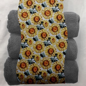 Harvest Sunflowers Bath Towel Holder - Etsy