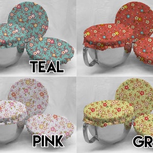 Spring Flowers Reusable Fabric Bowl and Casserole Pan Covers (3 Options ...