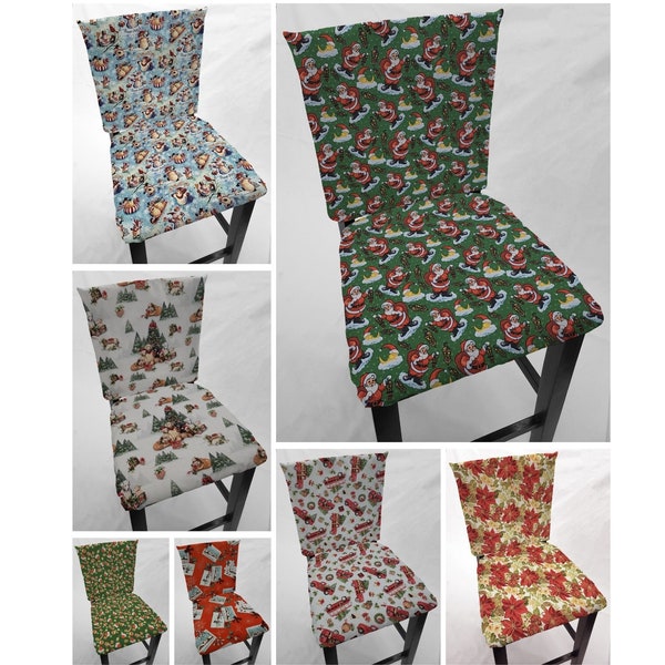 Christmas Chair Back Covers - Etsy