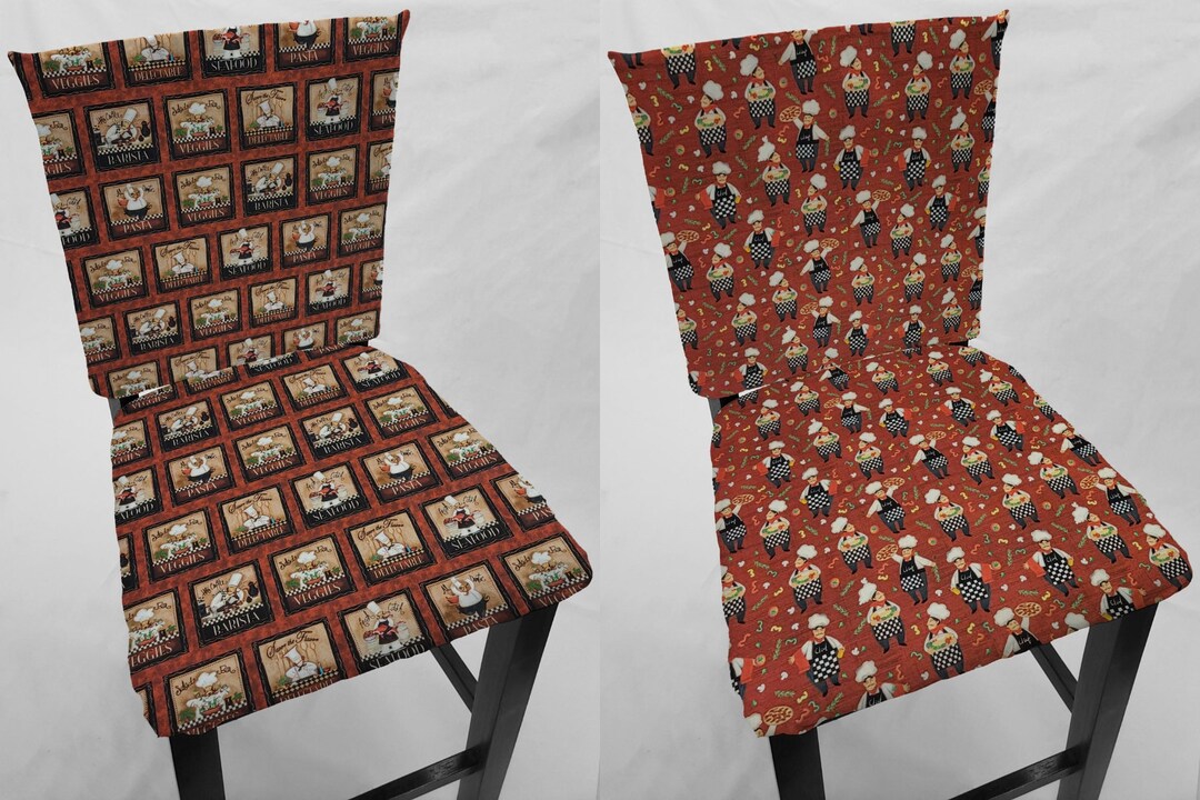 Fat Chefs Dining Room Chair Back Covers or Seat Covers - Etsy