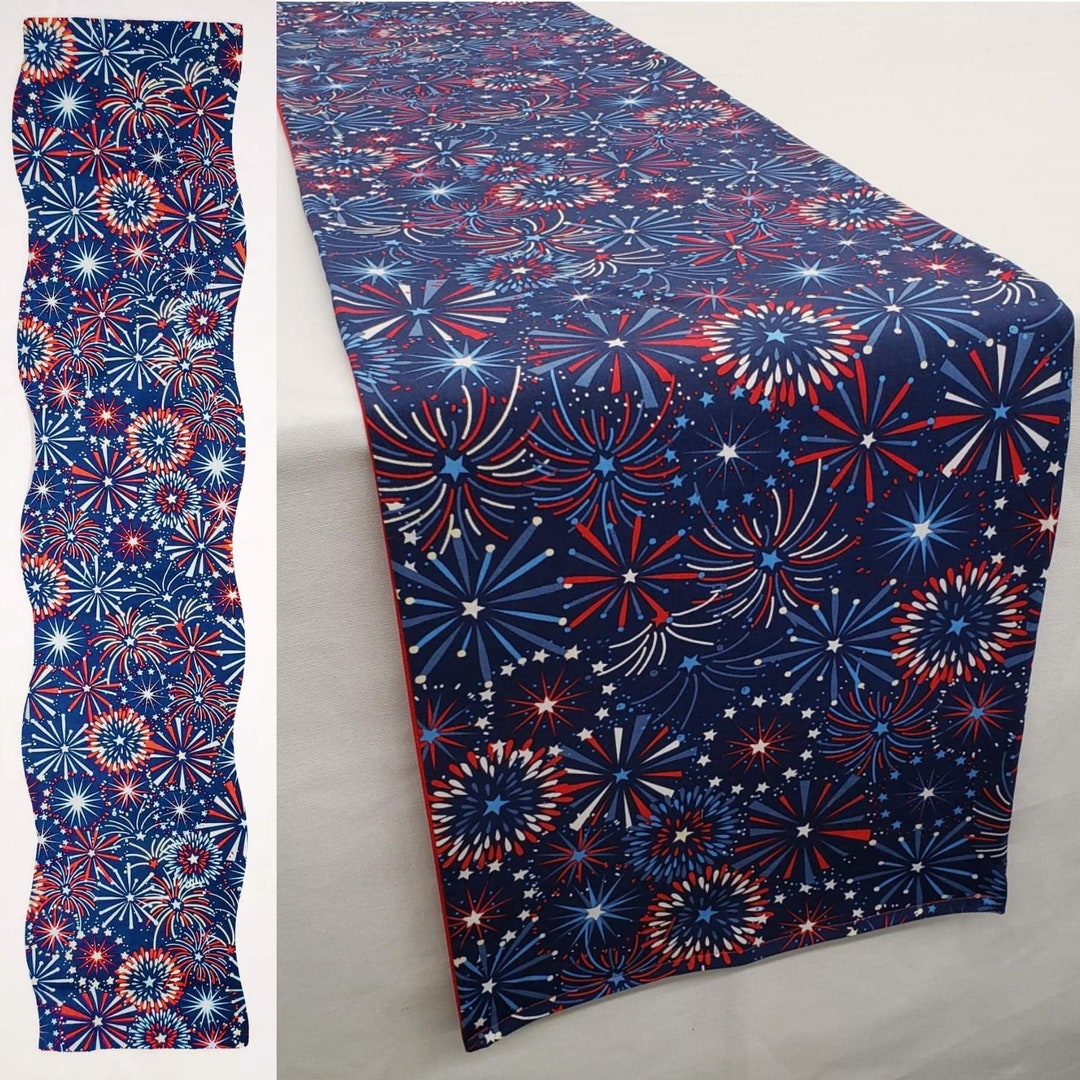 Americana Table Runner - Etsy