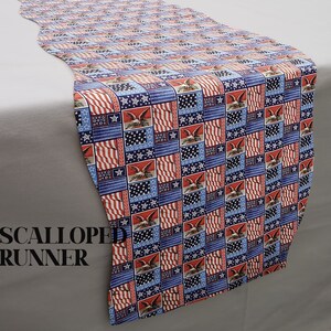 Americana Table Runner - Etsy