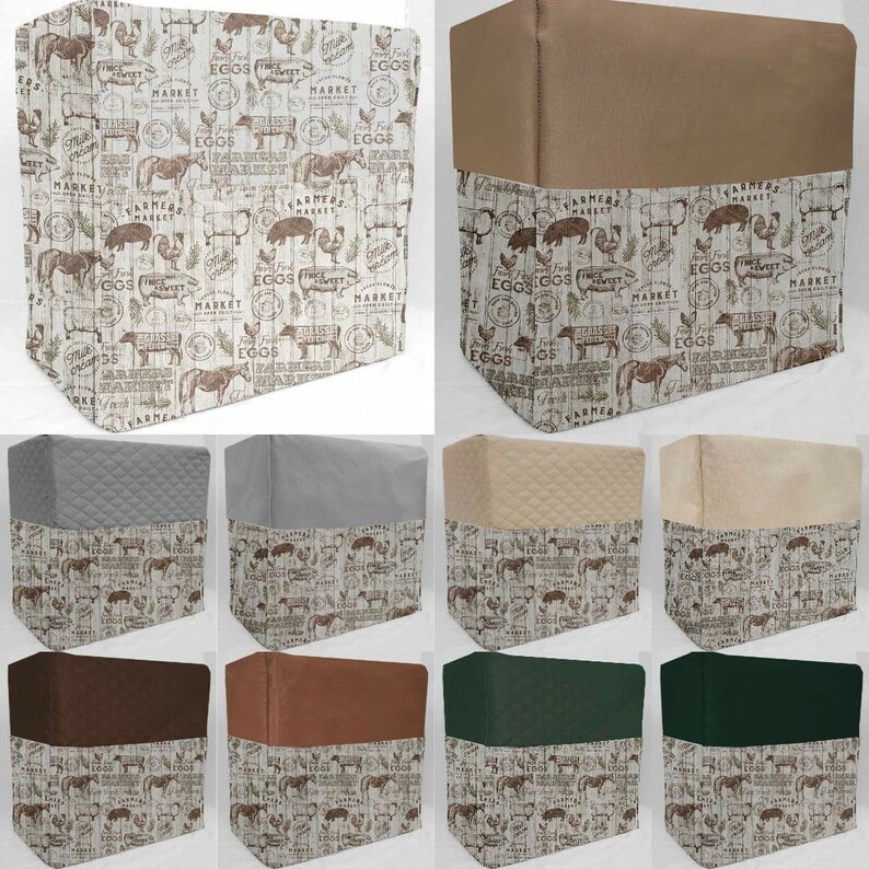 Farmers Market Bread Machine Cover - Etsy