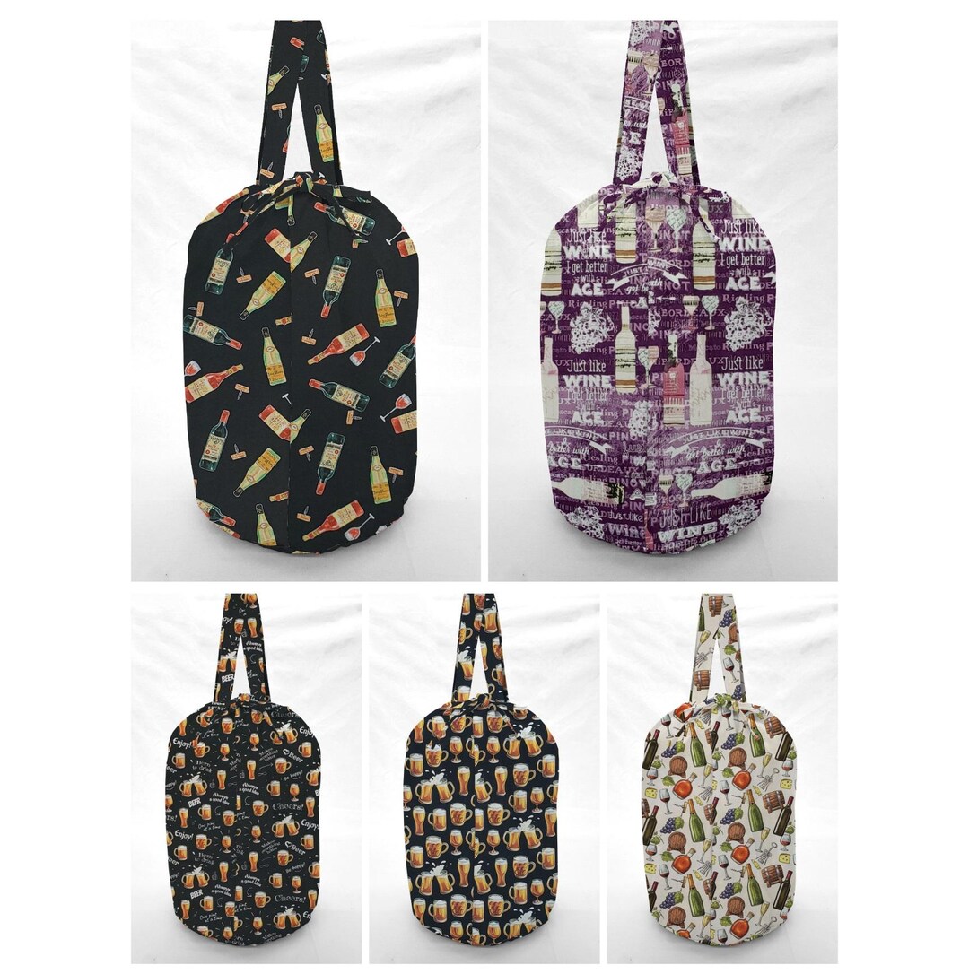 Beer or Wine 5 Gallon Carboy Bottle Drawstring Carrier & Cover - Etsy