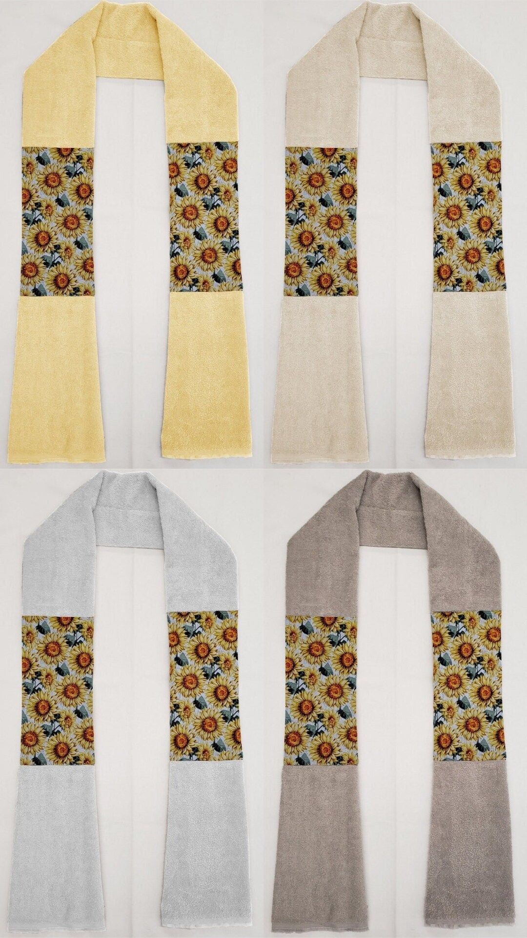 Harvest Sunflowers Kitchen Towel Boa / Scarf - Etsy