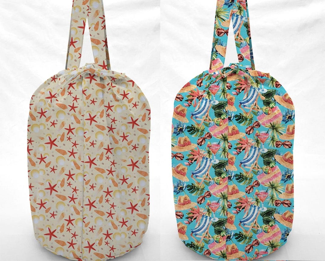 Beach Seaside 5 Gallon Carboy Bottle Drawstring Carrier & Cover - Etsy