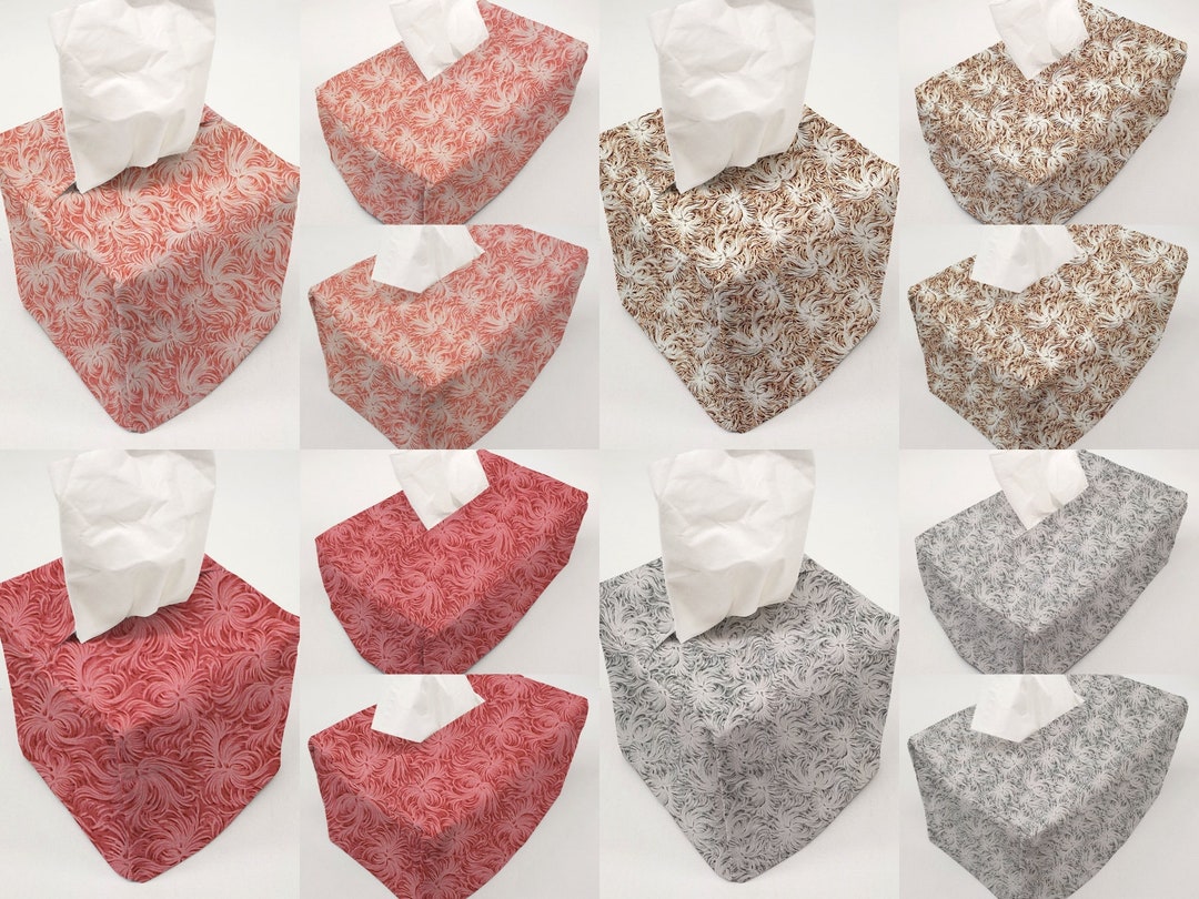 Breezy Swirl Tissue Box Cover (4 Colors Available) - Etsy