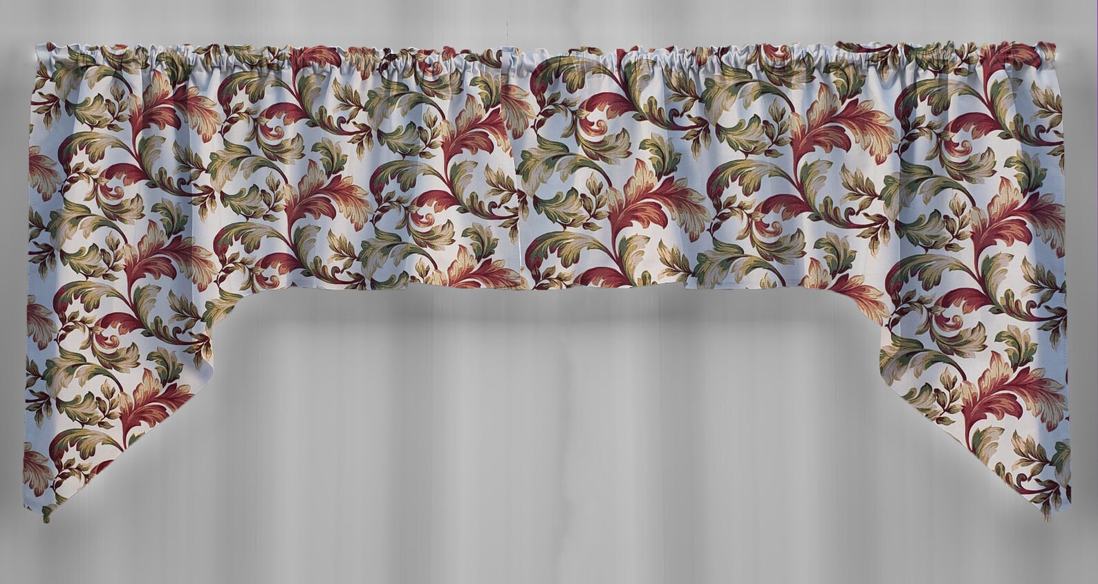 Autumn Fall Floral Leaves Valances Curtains or Swags - Etsy