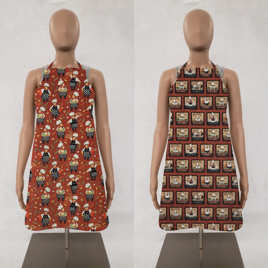 Fat Chefs Bib Apron - Etsy