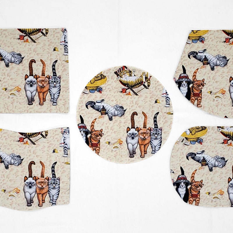 Cat Placemat for Dining Table - Etsy