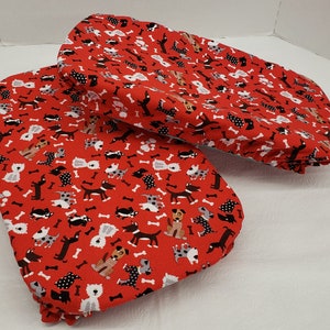 Puppy Dogs Reusable Fabric Bowl & Casserole Pan Covers 3 Options - Etsy