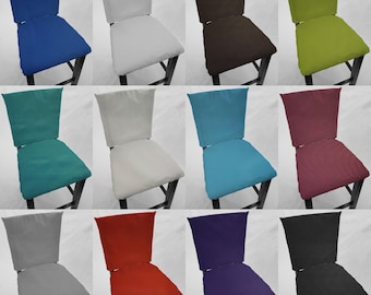 Desk Chair Covers/white Monogrammed Single Initial Chair Back Cover ...