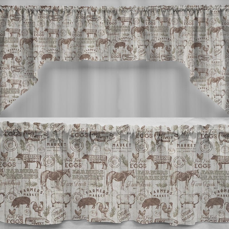 Swag Curtain Cafe - Etsy