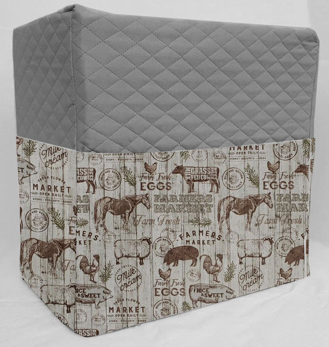 Farmers Market Bread Machine Cover - Etsy