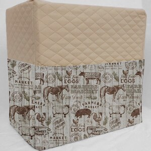 Farmers Market Bread Machine Cover - Etsy