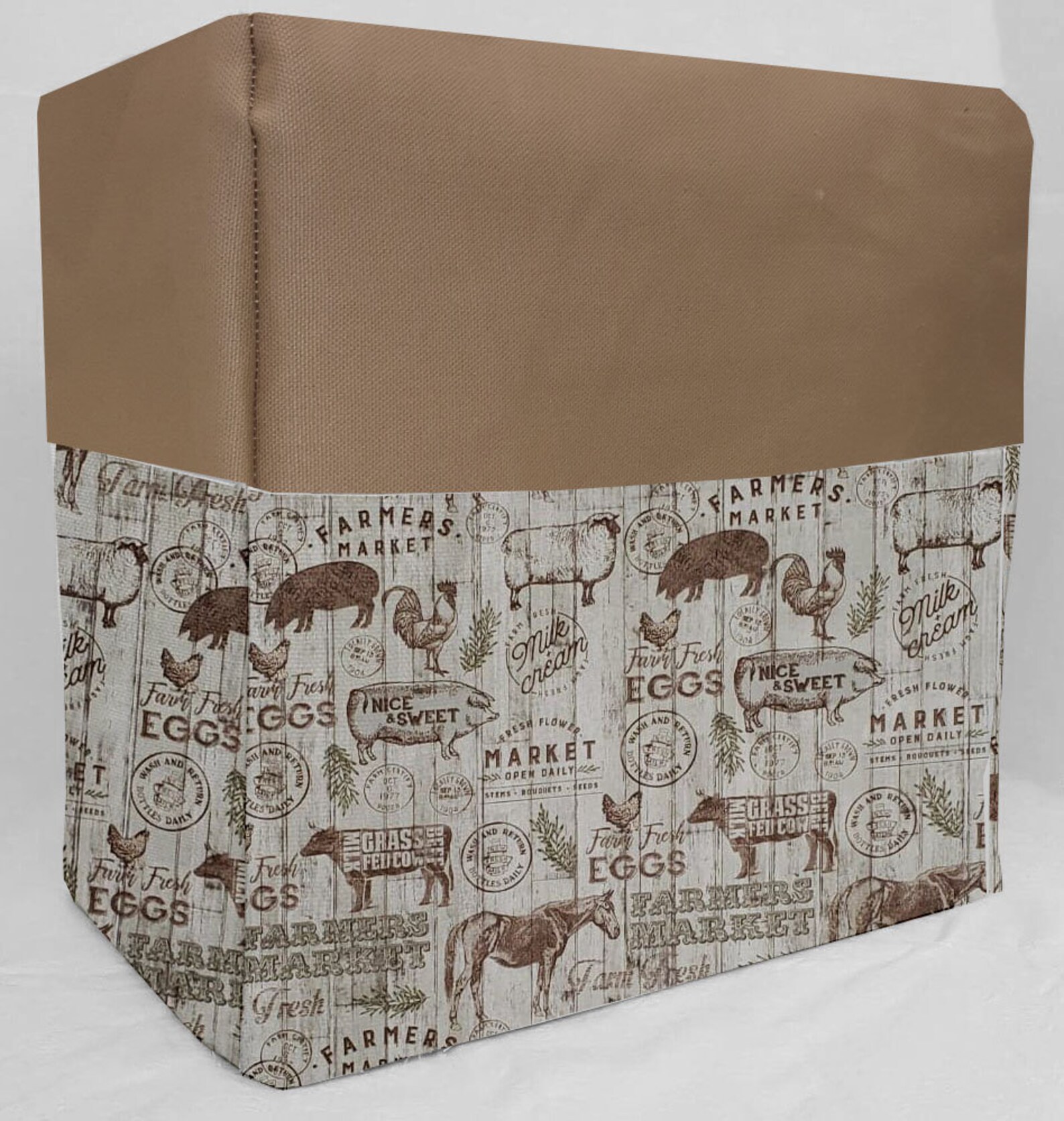 Farmers Market Bread Machine Cover - Etsy