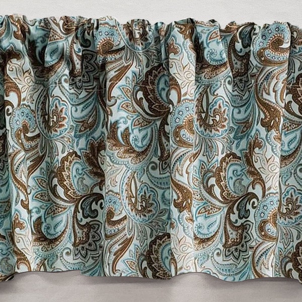 Paisley Valance - Etsy