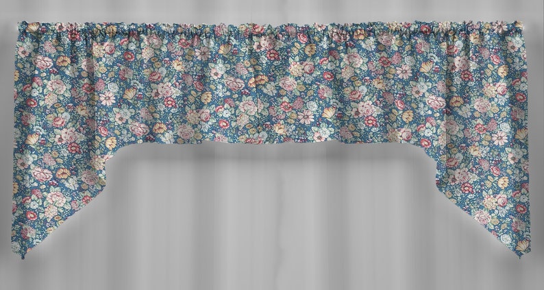Rose Garden Valances, Curtains or Swags (3 Colors Available) - Etsy