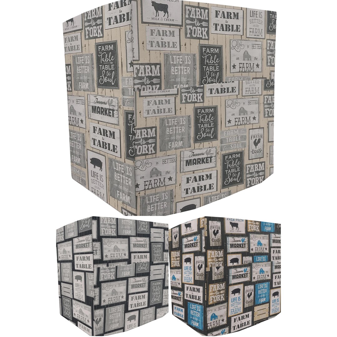 Farm to Table Bread Machine Cover (3 Colors Available) - Etsy