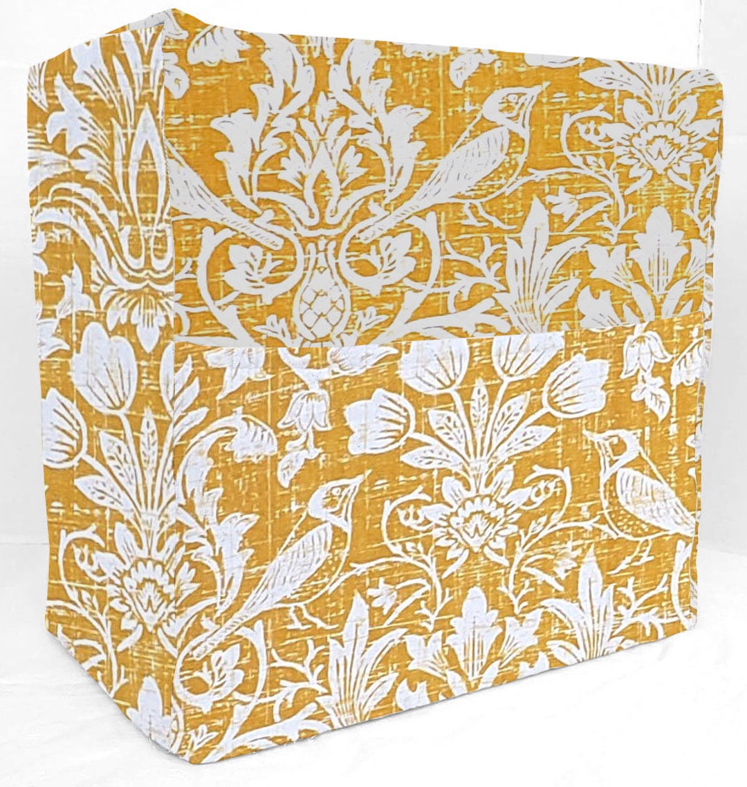 Gold Floral Damask Bread Machine Cover - Etsy