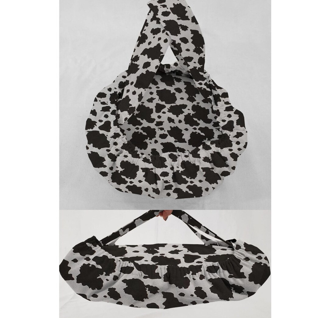 Black & White Cow Spots Casserole Baking Pan or Pie Plate Cozy and ...