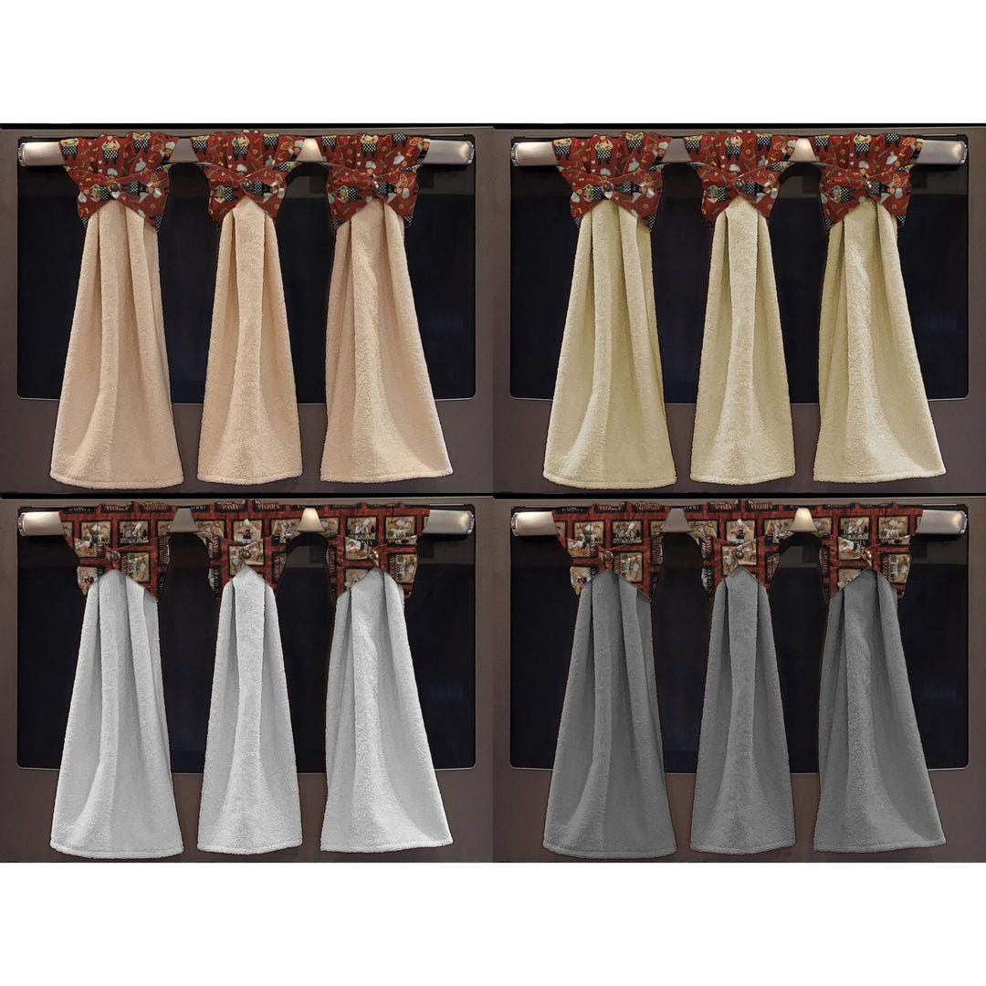 Fat Chefs Wraparound Snap Hanging Towels - Etsy