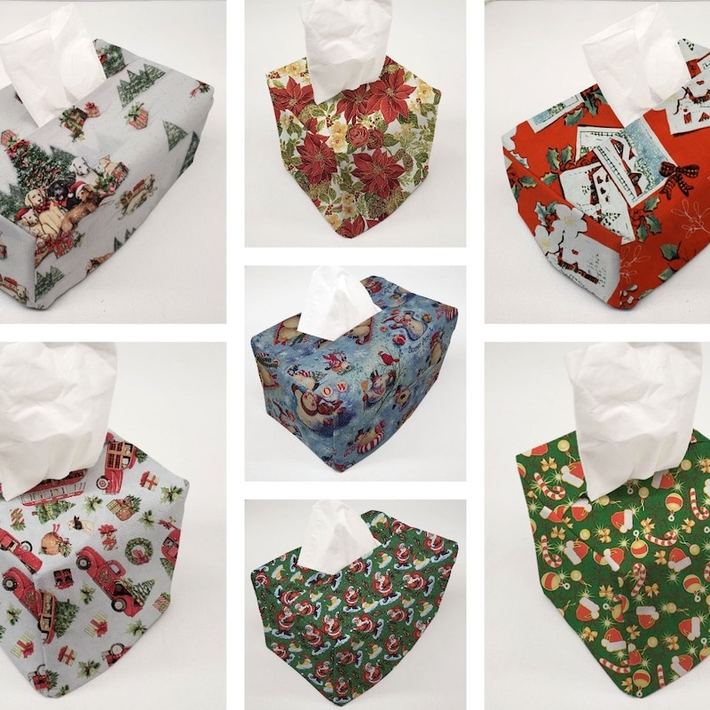 Santa Kleenex Box Holder - Etsy