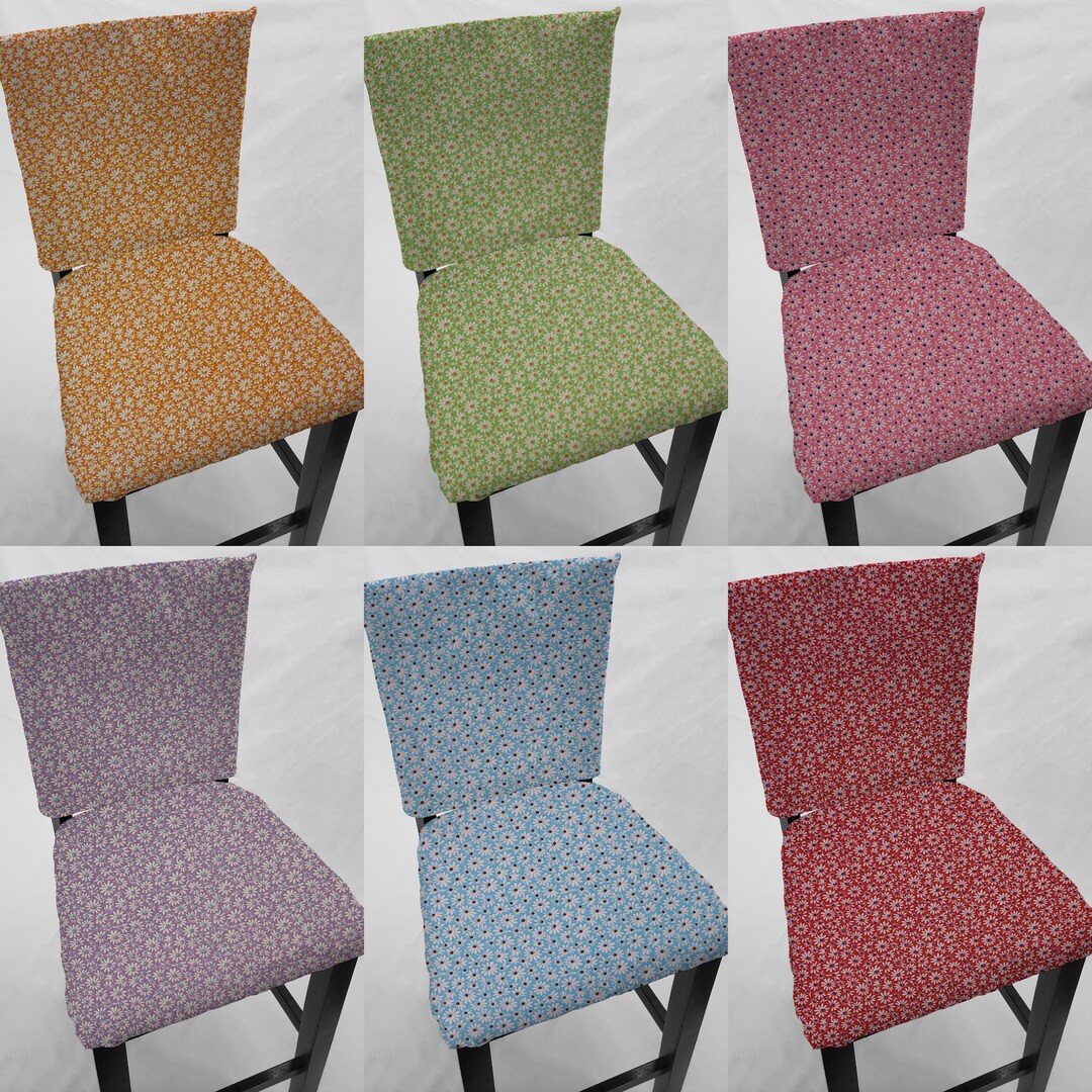 Crazy for Daisies Dining Room Chair Back Covers or Seat Covers - Etsy