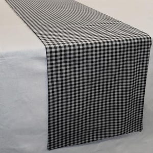 Checked Gingham Table Runner (10 Colors Available) - Etsy