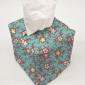 Spring Flowers Tissue Box Cover (4 Colors Available) - Etsy