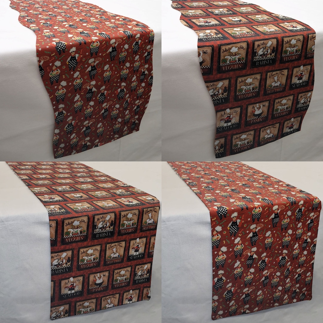 Fat Chefs Table Runner - Etsy