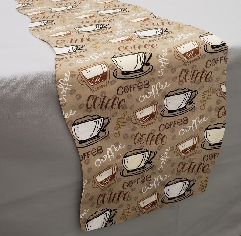 Coffee Beans Table Runner - Etsy