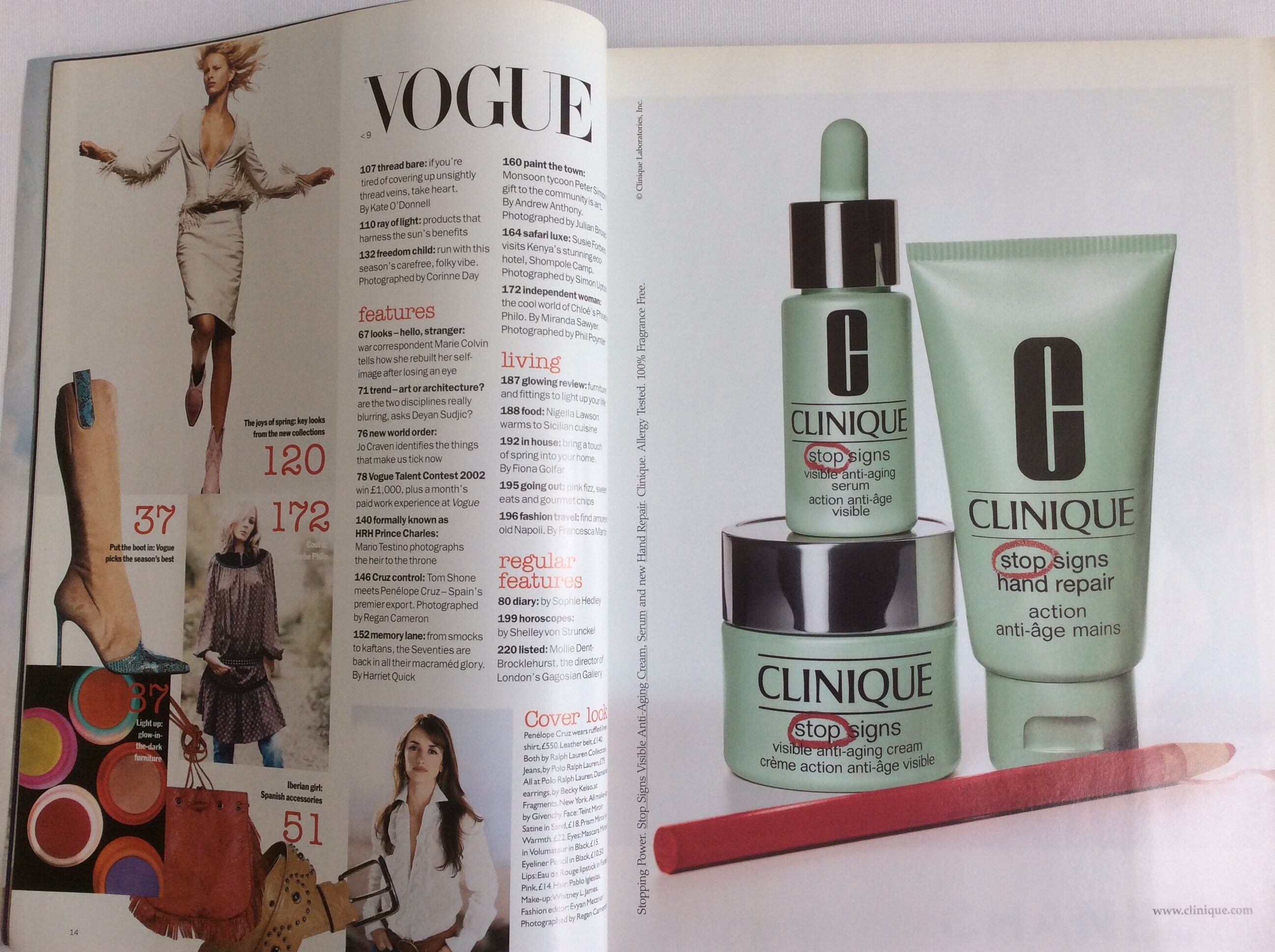 Clinique Magazine Ads