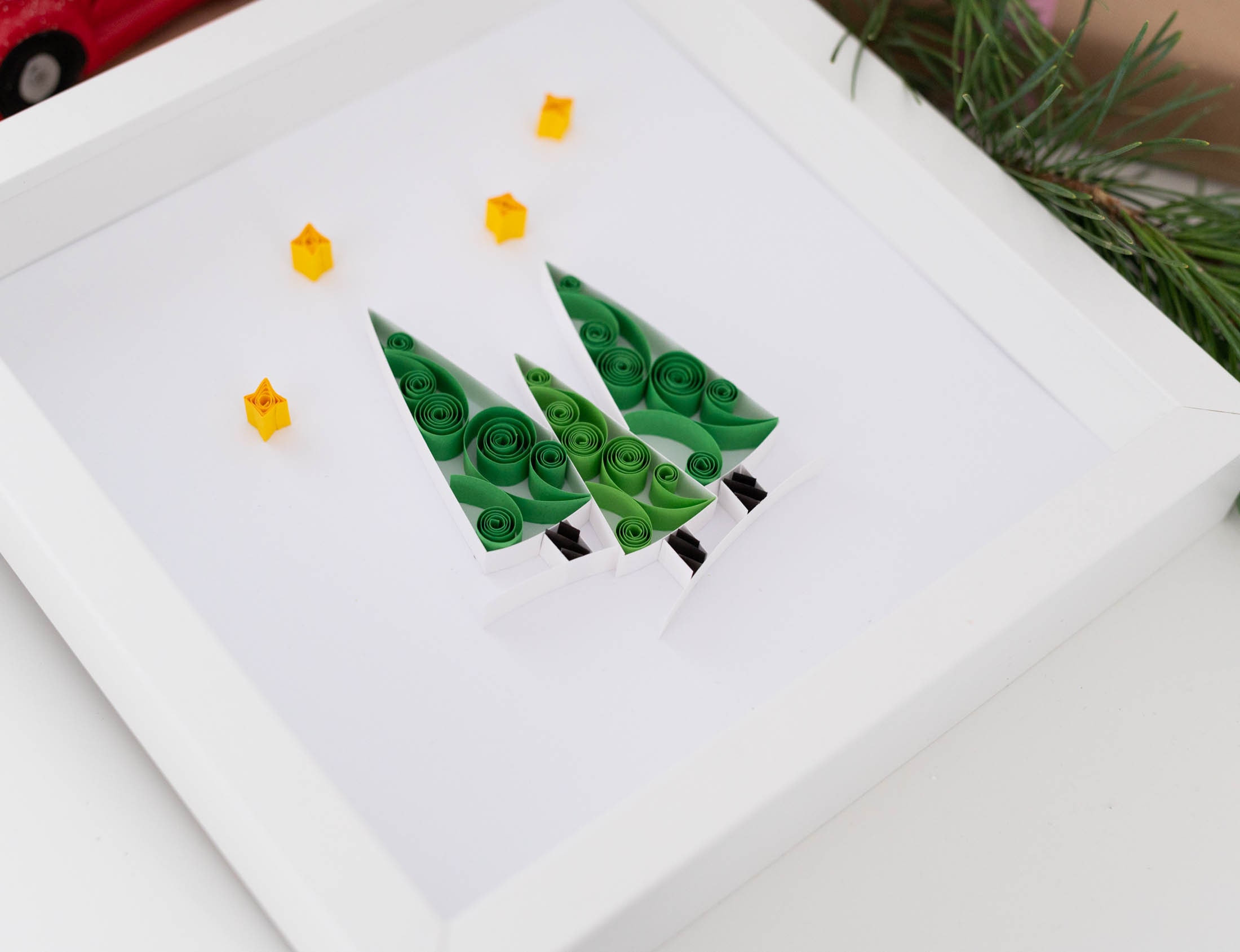 Winter Night - Quilling Tutorial Step by Step, DIY Christmas Home ...