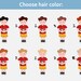 Custom Boy Name Sign, Cute Cartoon Portrait, Adorable Illustrated Kids ...