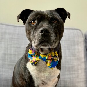 The Simpsons Dog Bowtie / Homer Simpson Dog Bow Tie - Etsy