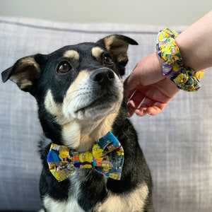 The Simpsons Dog Bowtie / Homer Simpson Dog Bow Tie - Etsy