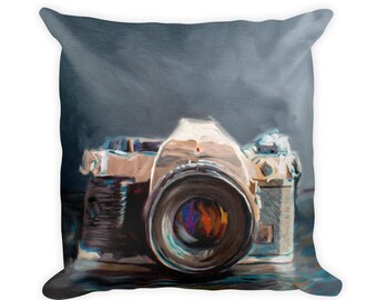 Camera pillow | Etsy