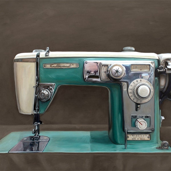 Sewing Machine Print - Etsy