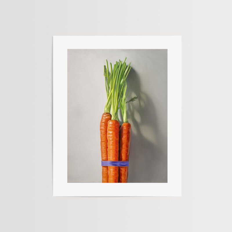Carrot Art Print - Etsy