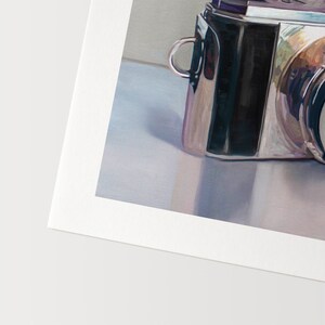 Vintage Film Camera Still Life Oil Painting Signed Fine Art Print ...